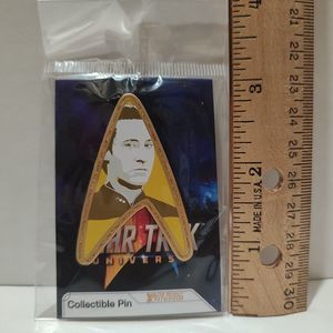 Star Trek | Jewelry | Star Trek Commander Datas Delta Enamel Pin ...
